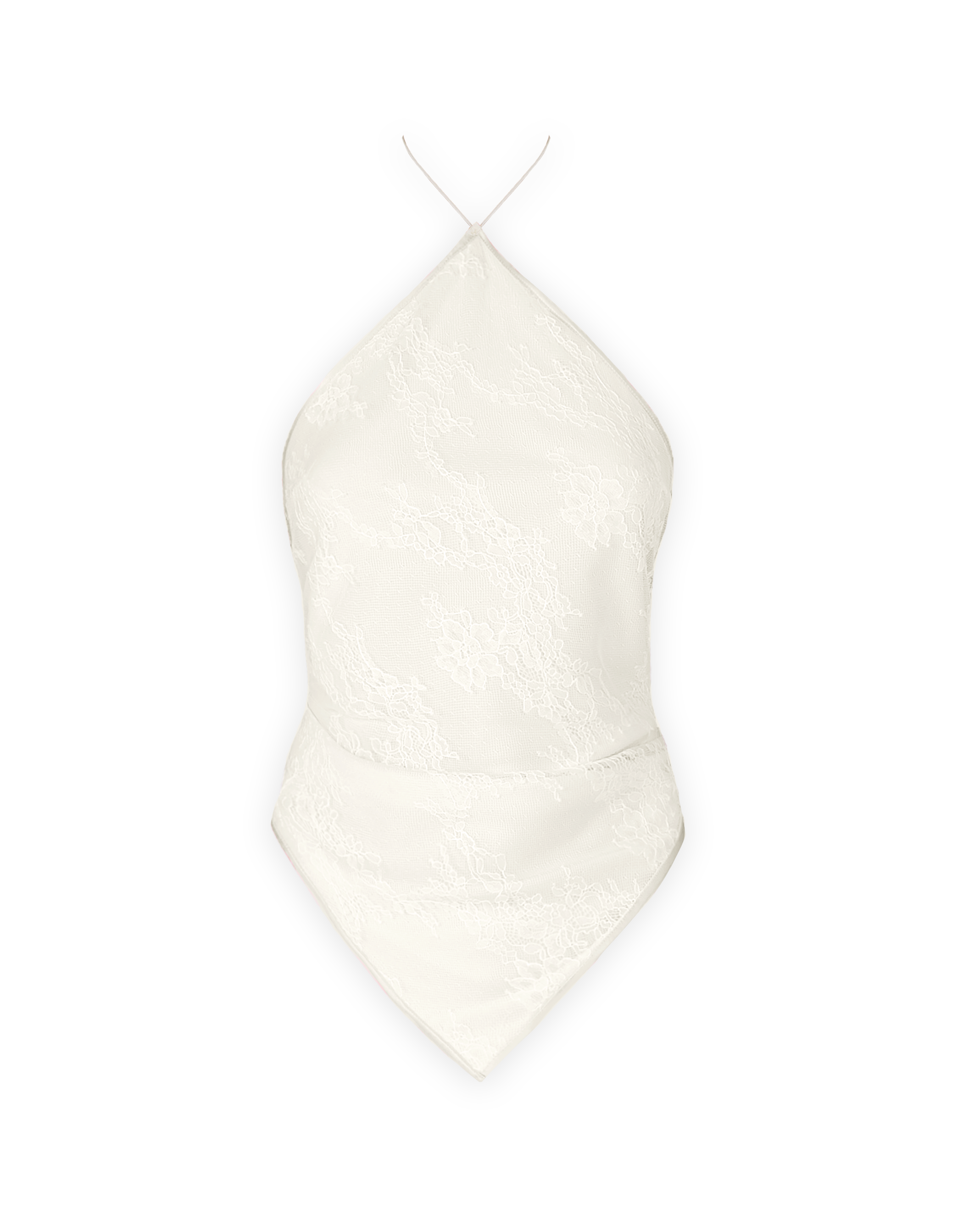 Freya Silk Halter, Buttercream – BELSKI